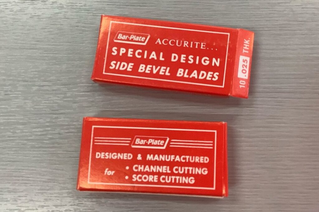 Score Cutting Knife Blades – Bar-Plate